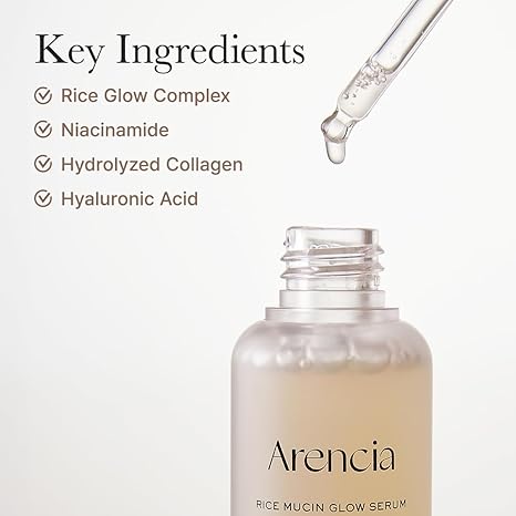 ARENCIA Rice Mucin Glow Serum 30ml – Mk Beauty Club