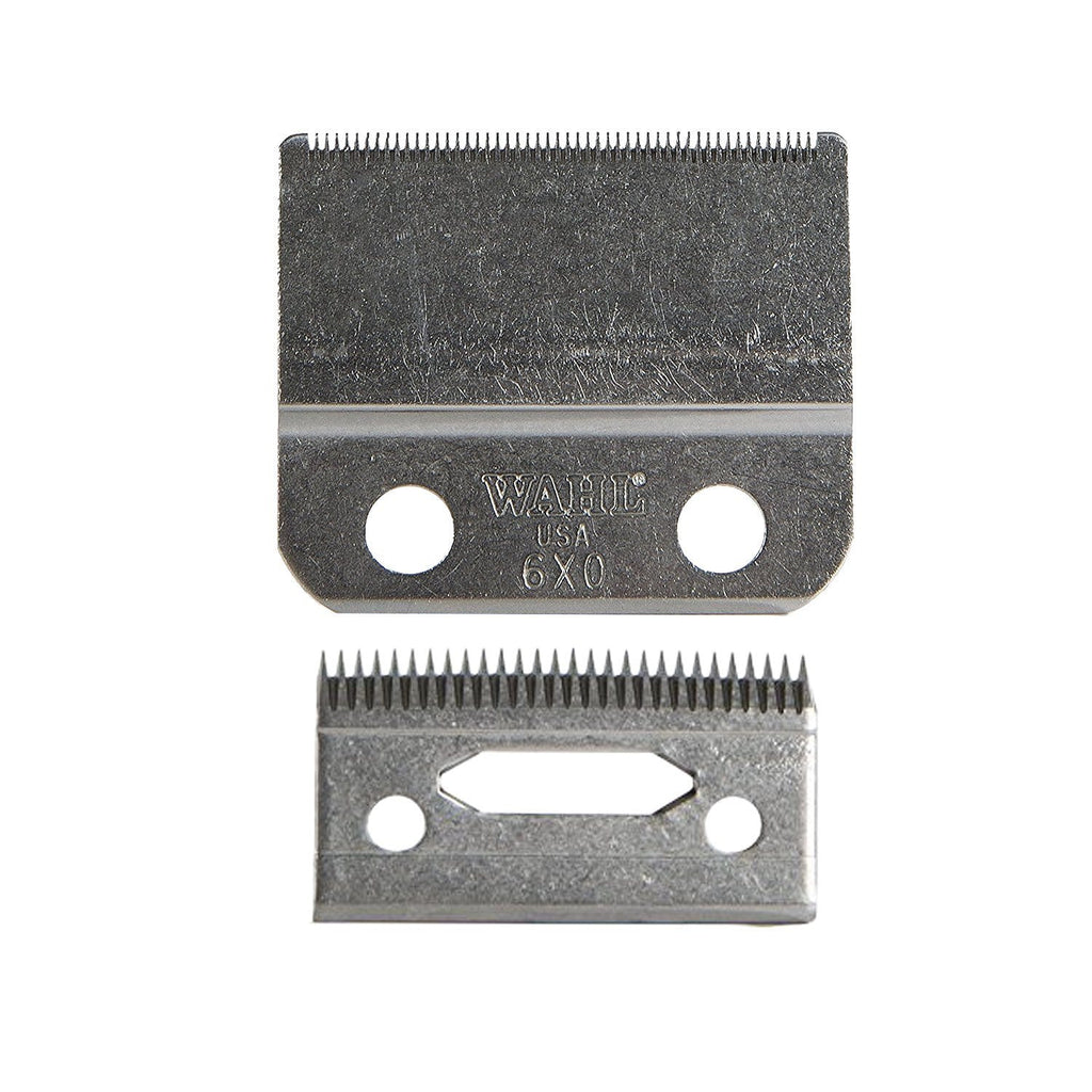 Wahl Replacement Blade - Balding Clipper 6X0 Professional Barber Blade ...
