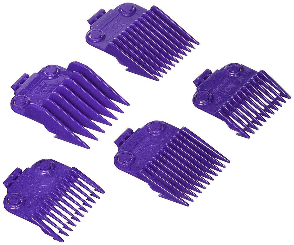 Andis Clipper Comb Guide Attachment - Silver Nano Dual Magnetic Set ...