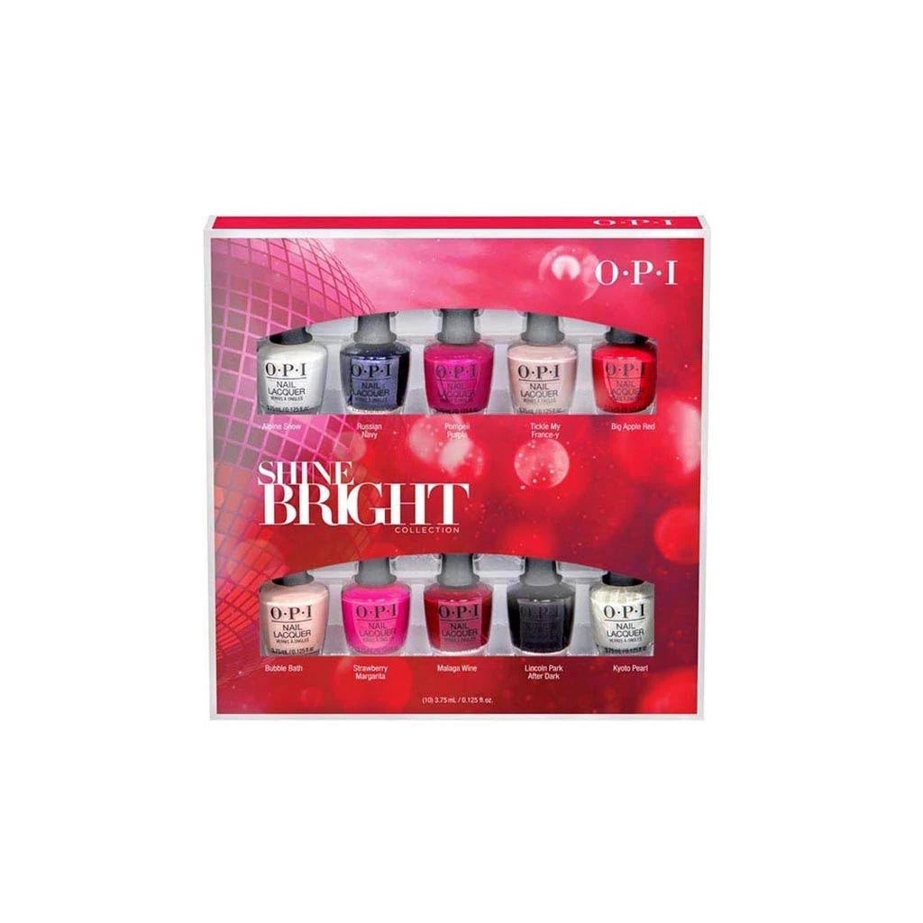 OPI Nail Lacquer Mini Set 10pk All Time Classics – Mk Beauty Club