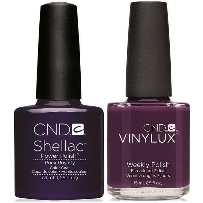 CND Shellac & Vinylux Duo - Rock Royalty - Matching Gel + Polish – Mk ...